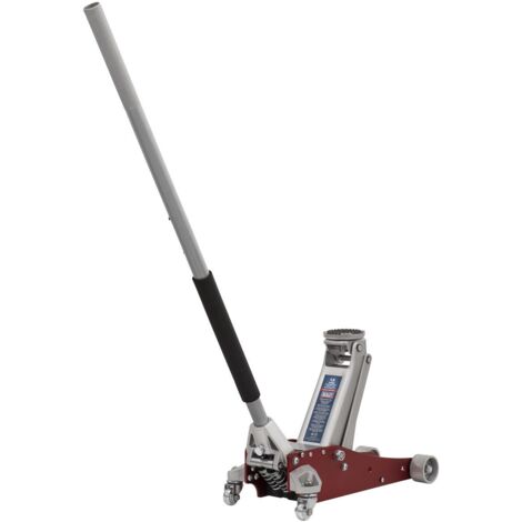 Sealey RJAS1500 Aluminium/Steel Trolley Jack with Rocket Lift 1.5 Tonne