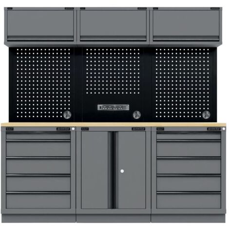 Sealey APMSBESTACK04WW Superline PRO Black Edition Storage System with ...