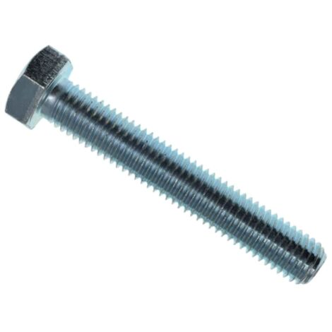 METALMATE High Tensile Set Screw Zp M12 x 75mm Box 25