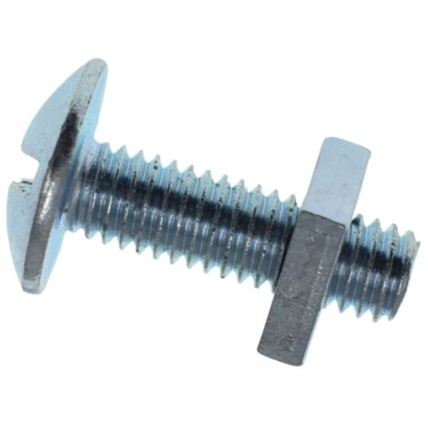 METALMATE Roofing Bolt & Nut Zp M5 x 16mm Box 50
