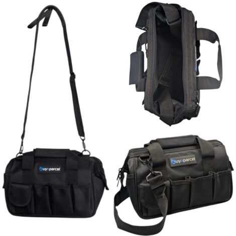Buyaparcel 12"" 30cm Open Mouth ToolBag Tool Bag Holdall Black ...