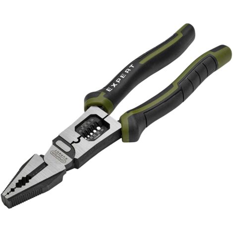 Draper 28525 Draper Expert Combination Pliers with Wire Stripper, 200mm