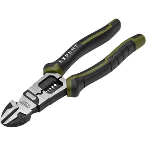 Draper 28528 Draper Expert Side Cutters with Wire Stripper, 200mm