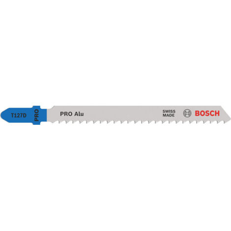 Bosch Jigsaw blades, metal PRO Alu T127D Jigsaw Blade, 100 mm, 2 pcs ...