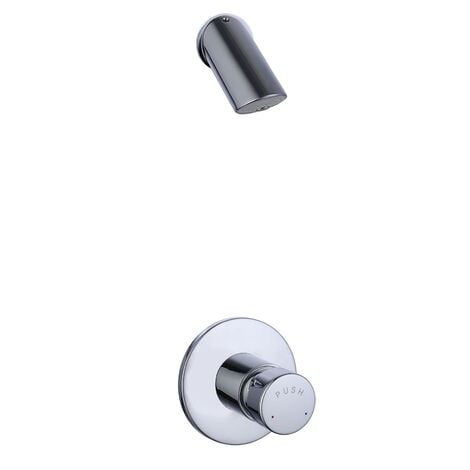 Commercial Timed Flow Concealed Non Concussive Shower with Temperature ...