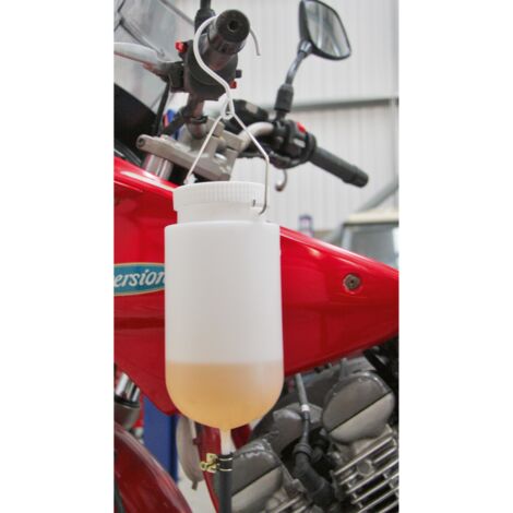 Sealey MS029 Motorcycle Portable Fuel Tank 1ltr 950mm Hose