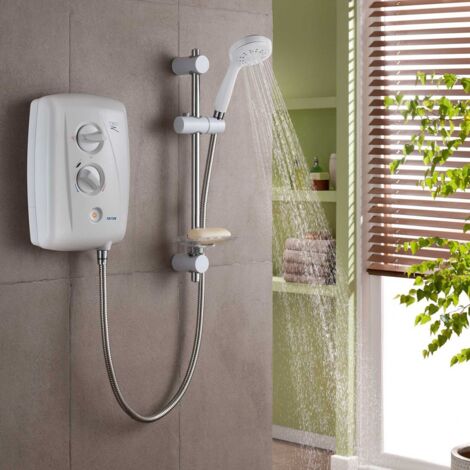 Triton T80Z Fast Fit 8.5kw Electric Shower White Left & Right Entry ...