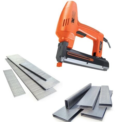 Tacwise 0327 191EL Pro 240V Nail Gun 2nd Fix Nailer Tacker Stapler 18G ...