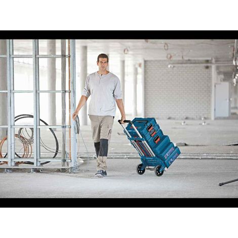 Bosch Pro L-BOXX Tool Case Caddy Portable Compact Foldable Trolley ...