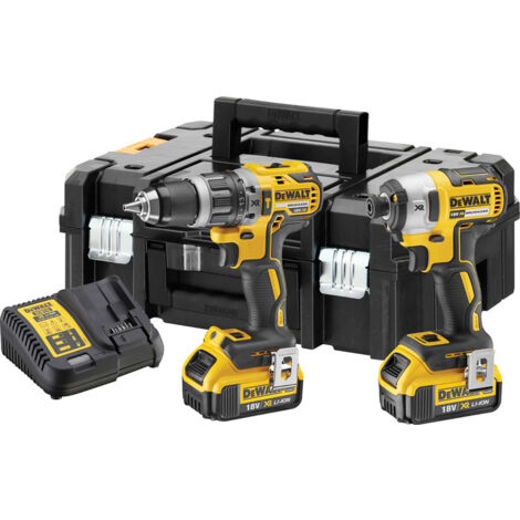 Dewalt DCK266P2T 18v Brushless DCD796 Combi Drill DCF887 Impact Driver 2 x 5.0ah