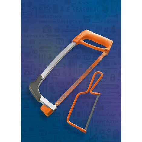 Bahco 317 BAH317 Hacksaw Frame + Junior Saw 239 BAH239 Twin Pack XMS25HACK