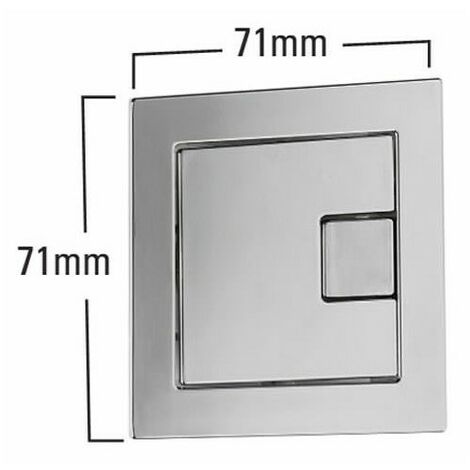 Roper Rhodes Cascade Concealed Dual Flush WC Toilet Cistern +Square ...