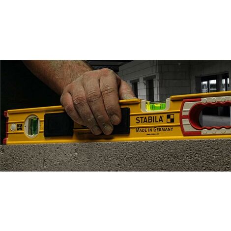 Stabila 196-2 Spirit Level 5 Piece Set 180cm, 120cm, 60cm, Pocket Level ...