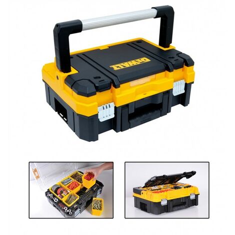 Dewalt DWST1 70704 TSTAK I Stackable Power Tool Organiser Accessory Storage Box