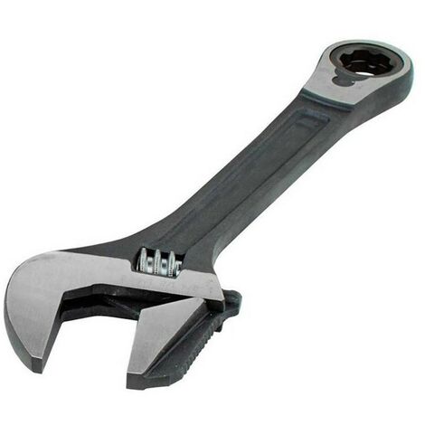 3 in 1 Pass Through Reversible Adjustable Wrench 11 Piece Set + Spline ...