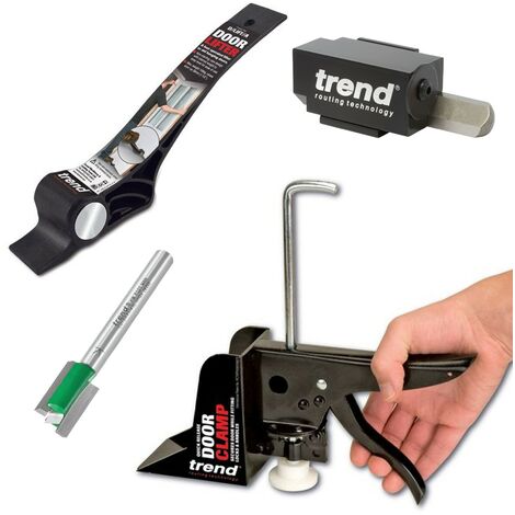 Trend Single Person Door Fitting Kit Door Raiser Straight Cut Bit ...