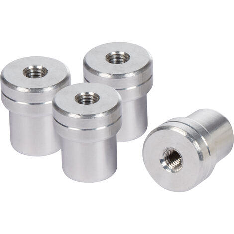 Trend MFT Short Round Bench Dog 4 Pack 20mm Hole M8 Thread MFT/BD/SR/4PK