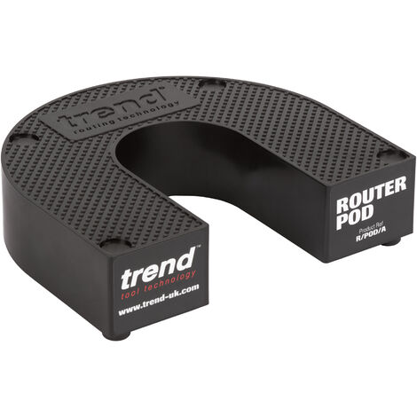 Trend R/POD/A Universal Fit Router Stand Storage Cutter Protecting ...