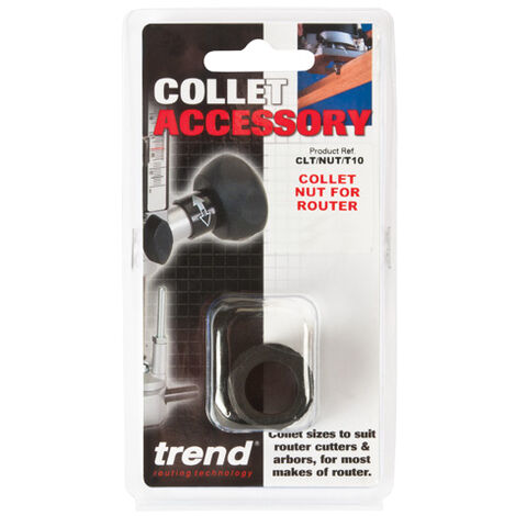Trend CLT/NUT/T10 Replacement Collet Nut For Trend T10, T11, T12 & T14 ...