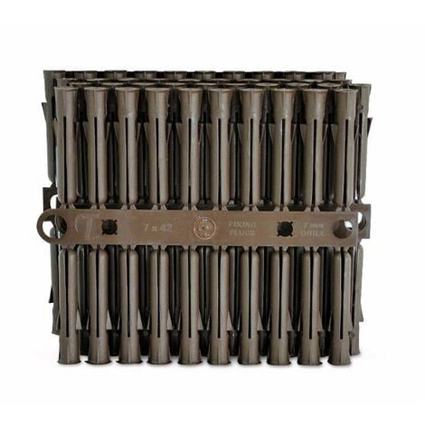 Talon Brown 7-8mm Wall Plugs Plastic Screw Fixing Plug Euro Slot X1000 ...