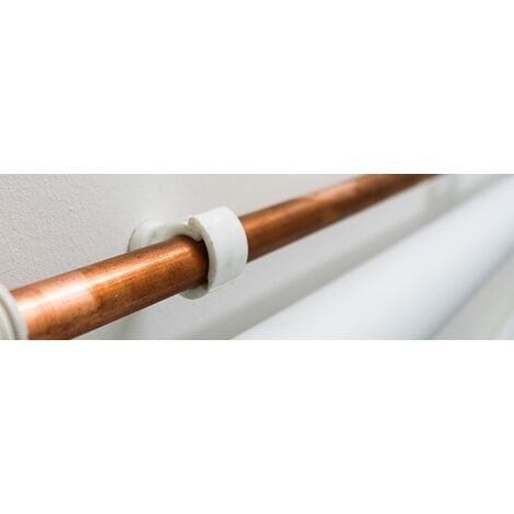 Talon 15mm Quick Lock Single Hinged Snap Over Pipe Clip 100 Per Box