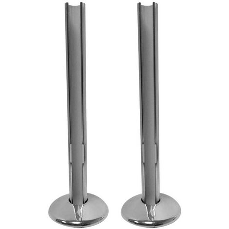 Talon Snappit Radiator Pipe Covers And Collars 200mm Chrome ACSNC K2