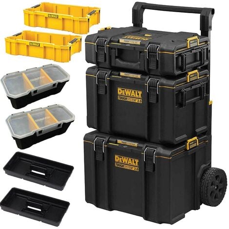 Dewalt Toughsystem 2 DS450 Mobile Tool Trolley DS400 + DS166 + 2 x ...
