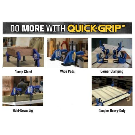 Irwin Quick Grip Heavy Duty 150mm 6 Inch Bar Clamps XP Xtreme Pressure ...