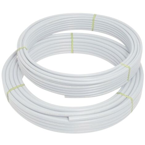 Polypipe PolyFit FIT2515B 15mm X 25m Coil Barrier Pipe - White