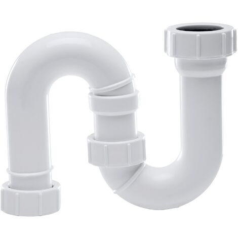 Polypipe 32mm S Trap Tubular Swivel Bathroom Basin Kitchen Sink Waste