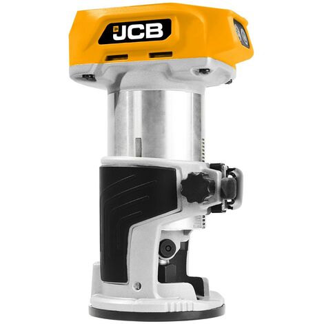 JCB 18RT-B 18V Cordless Brushless Laminate Router Trimmer Base Bare + Guide