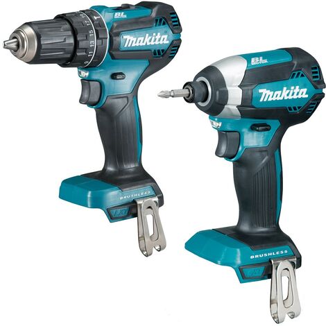 Makita 18v DLX2283 Brushless Kit DHP485 Hammer Drill DTD153 Impact ...