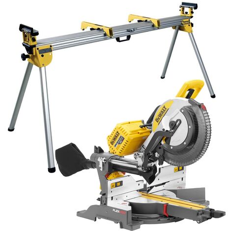 Dewalt DHS780N XR 2 X 54v Flexvolt Cordless 305mm Mitre Saw + DE7023 ...