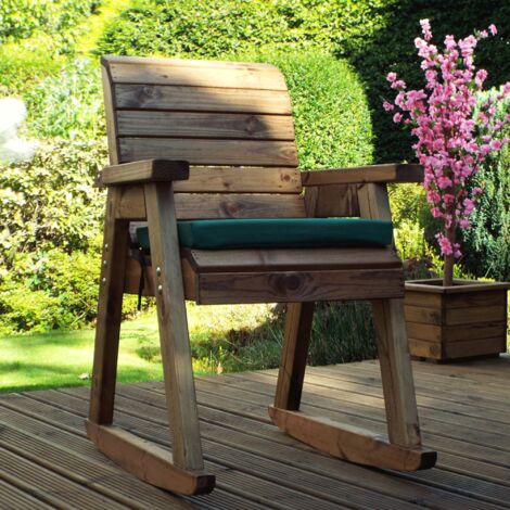 Charles Taylor Wooden Garden Rocker Seat Rocking Chair