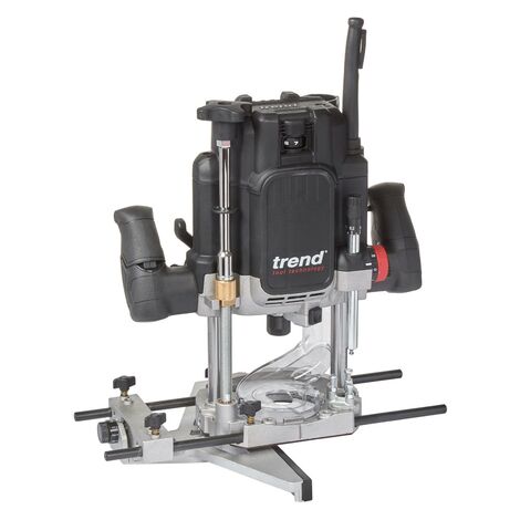Trend T14EK 2300W Variable Speed Plunge Router 240V 6pc Cutter Set ...
