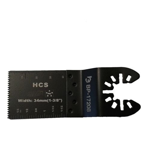 Oscillating HCS 34mm x 40mm Plunge Cut Multi Tool Saw Blade Wood PVC Fits Makita