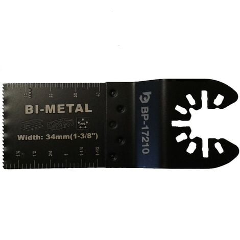 Oscillating BIM 34mm x 40mm Plunge Cut Multi Tool Saw Blade Bi Metal Fits Makita
