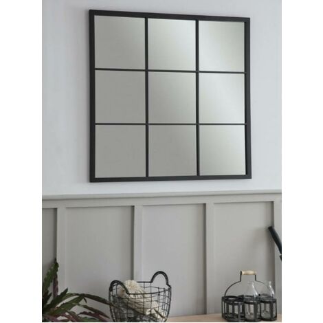 Garden Trading Fulbrook Mirror Square Indoor Outdoor Window Pane 90cm x ...