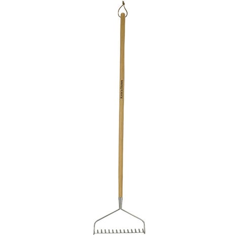 Kent & Stowe 70100057 Stainless Steel Long Handled Soil Rake, FSC K ...