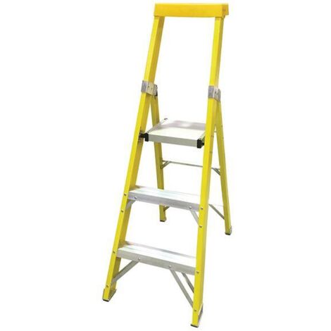 Zarges 300803 GRP Platform Steps, Platform Height 0.82m 3 Rungs ZAR300803