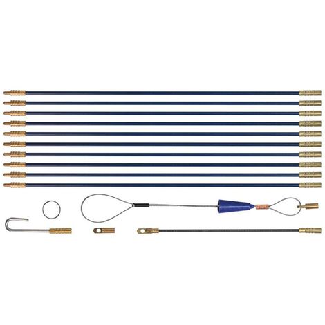 Faithfull 3.3m Cable Rod Set,15 Piece FAICRS330