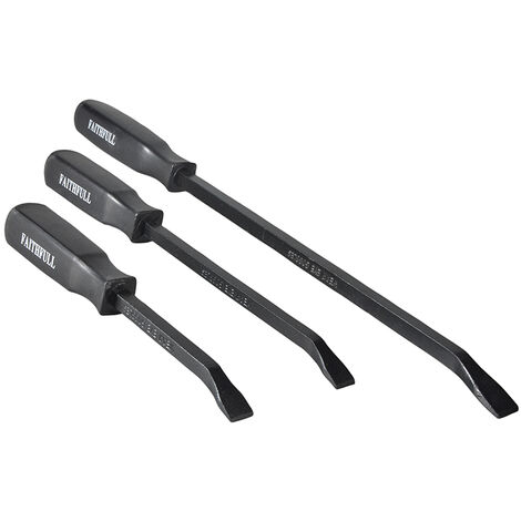 Faithfull ABP6079 Mechanic's Pry Bar Set, 3 Piece 210, 300 & 450mm ...