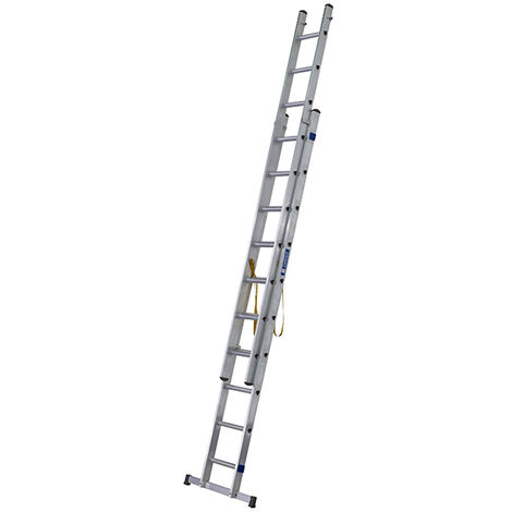 Zarges 44874 D-Rung Combination Ladder 2-Part 2 x 14 Rungs ZAR44874