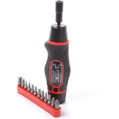 Norbar 13701 Torque Screwdriver Kit 0.6-3.0Nm 1/4in Hex NOR13701