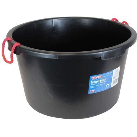Faithfull PATROL BUILDING CONTAINER 40LT Builder's Bucket 40 litre (9 ...