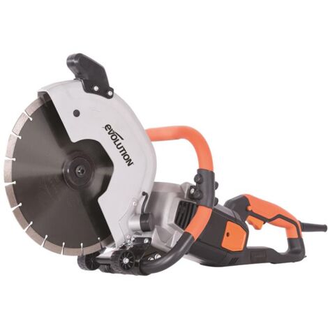 Evolution 012-0002 R300DCT 300mm Disc Cutter + Blade 1600W 110V EVLR300DCTL
