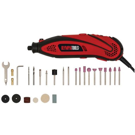 Olympia Power Tools 09-300 Mini Rotary Multi-Tool with 40 Piece ...