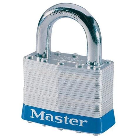 Master Lock 5KA-A290 Laminated Steel 51mm Padlock 4-Pin - Keyed Alike ...
