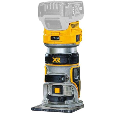Dewalt DCW604NT 18v XR Brushless Cordless 1/4"" Router + Plunge Base ...