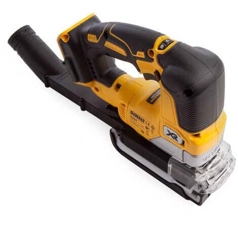 DeWalt DCS334N 18v XR Cordless Brushless Top Handle Jigsaw Bare + Dust ...